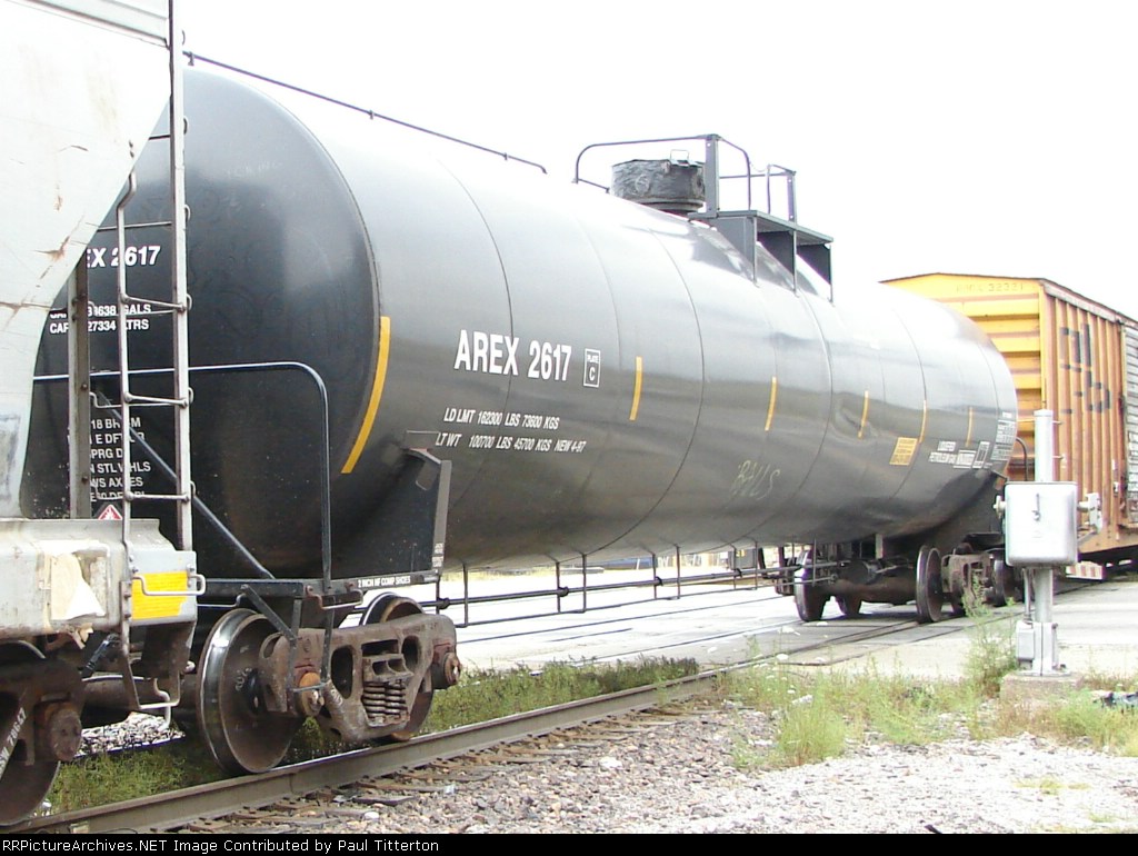 Tank Car in Eastbound UP Manifest